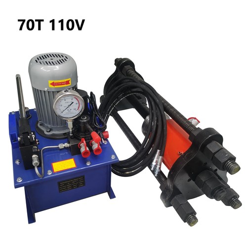 70T Press Sleeve Press Chain Machine with 110V Manual/Electric ...
