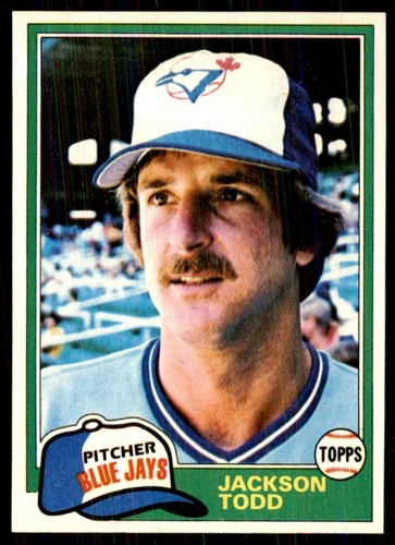 1981 Topps Jackson Todd Toronto Blue Jays #142 | eBay