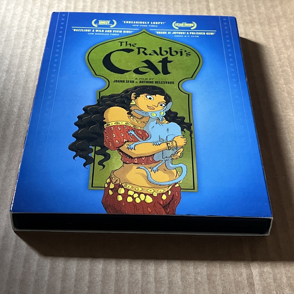 The Rabbi's Cat (DVD, 2013) Joann Sfar French Animated w/Slipcover RARE ...
