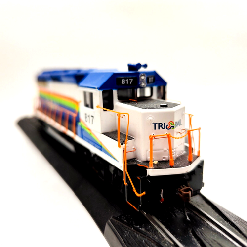 HO Athearn Florida Tri Rail EMD GP50 #817 Powered Engine Locomotive | eBay
