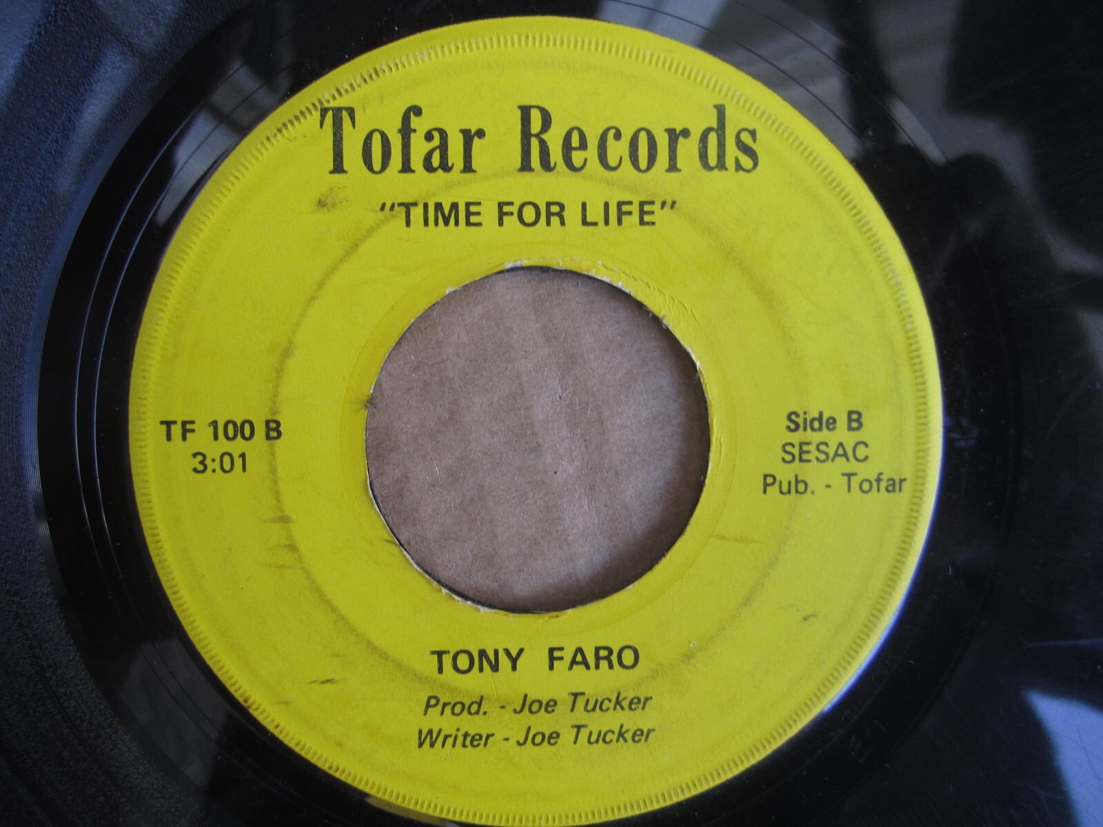UNKNOWN R&B SOUL Tony Faro - time for life TOFAR | eBay