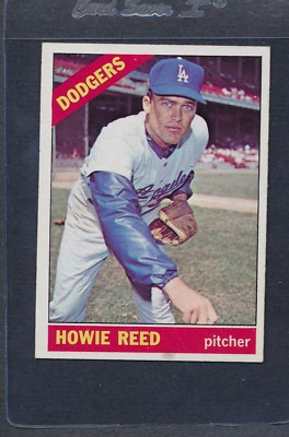 1966 Topps #387 Howie Reed Dodgers NM *5655 | eBay