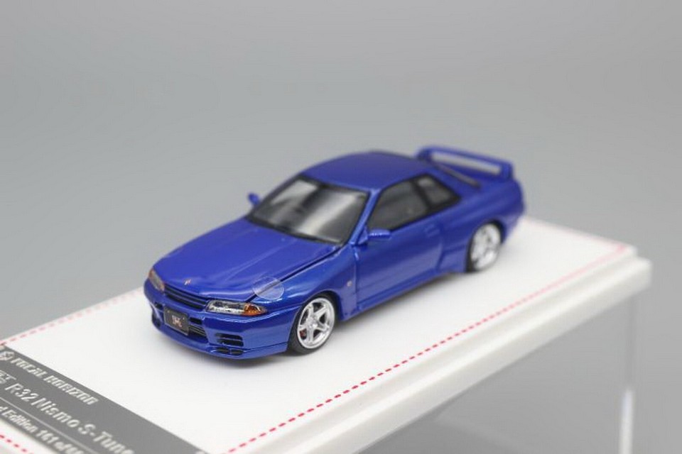 FH 1/64 Scale Nissan GTR R32 Nismo S-Tune Blue Diecast Car Model Toy ...
