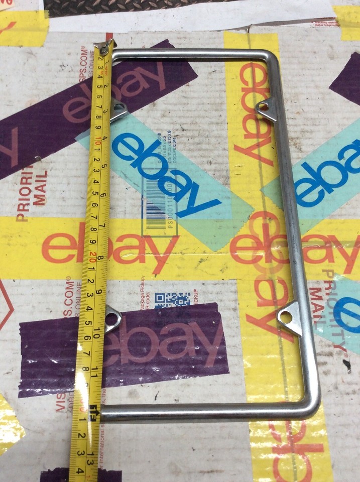 DATSUN NISSAN 240Z License Plate Frame Trim Bezel (SET) 2Pcs * SHIPS ...