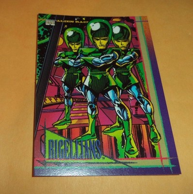 Rigellians # 126 - 1993 Marvel Universe Series 4 Base Trading Card | eBay