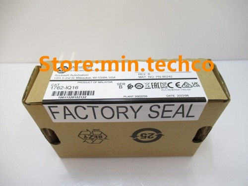 New Allen-Bradley 1762-IQ16 Ser B MicroLogix 24VDC Input Module AB ...