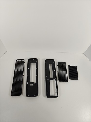 Genuine Microsoft Xbox 360 S Matte Black Frame & Vent Grill Set ...