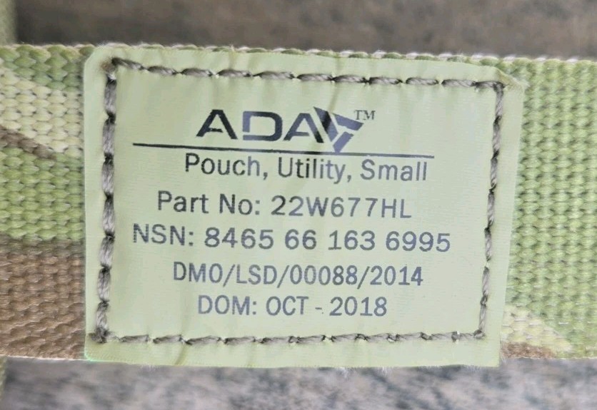 Australian Army ADA AMCU TBAS Small Utility Pouch New | eBay