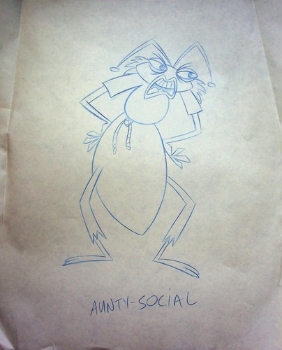 Beetlejuice 1989 Production Chris LaBonte Hand-Drawn Series Model ...