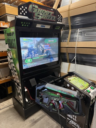 Ghost Squad Sega Twin Shooting Gun Arcade Machine | eBay UK