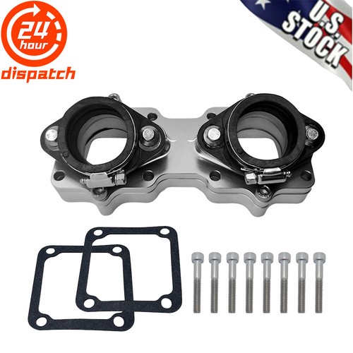 Carb Billet Intake Manifolds Boot Kit For Yamaha Banshee ATV 33mm 34mm ...