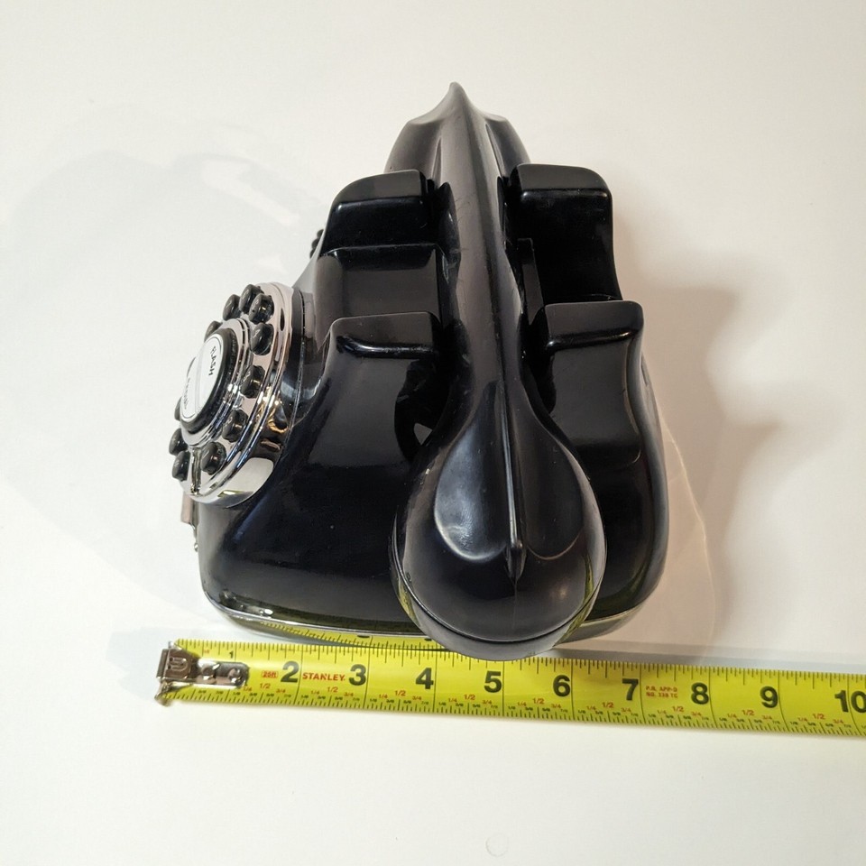 Classic Phone III Retro Black Push Button Dial Telephone Phone with ...