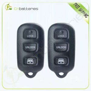 2 for 1999 2000 2001 2002 2003 2004 Toyota 4Runner Remote Keyless Entry ...