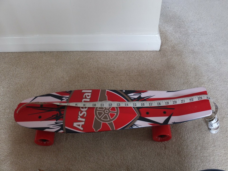 Aluminati Skateboard Recycled Aluminium Deck Cruiser Arsenal Logo NEW ...
