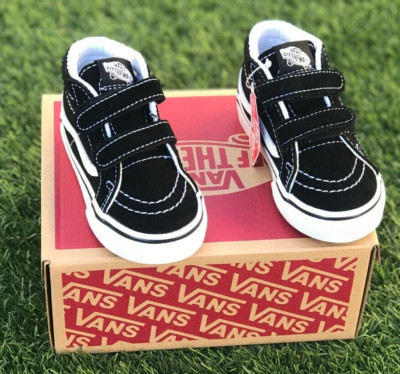 sk8 Mid Reissue V for baby toddler Vans Shoes strap | eBay