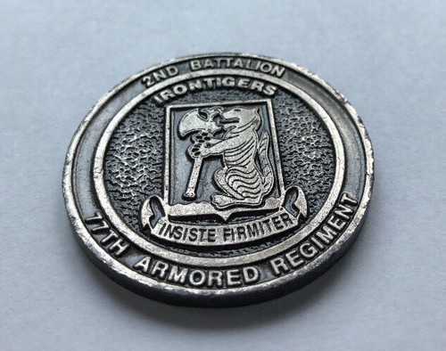 2nd Battalion, 77th Armored Regiment, 4th Infantry Division (M) Coin ...