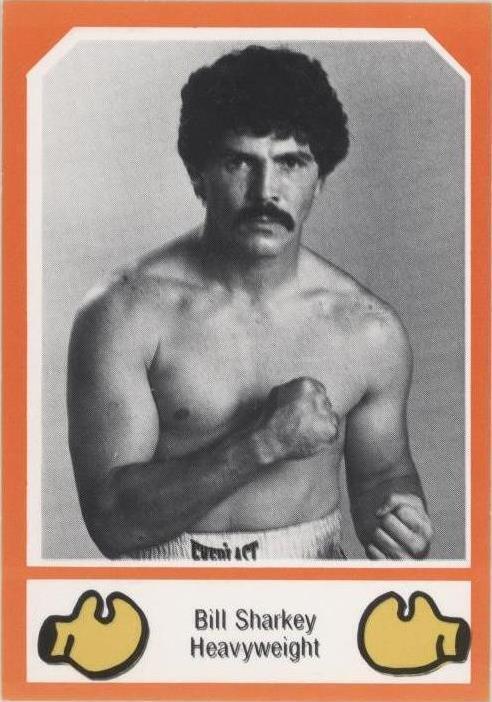 1987 Brown's Boxing Cards Orange Border - Bill Sharkey #135 for sale ...