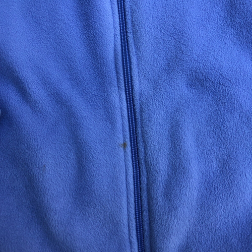 COLUMBIA Fuzzy Sherpa Fleece Jacket Women's XL Purple Full Zip Winter ...