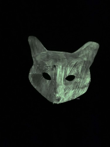 Halloween or Party costume favors/gifts Calico Cat Mask Handmade D. Pia ...