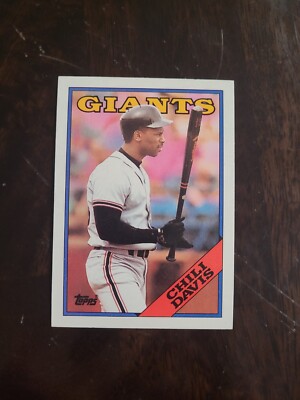 1988 Topps Chili Davis #15 San Francisco Giants | eBay