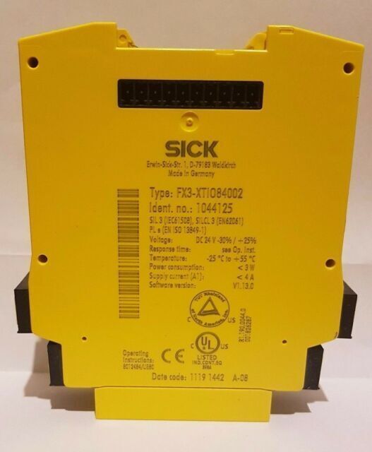 SICK FX3-XTIO84002 Safety systems for AGVs and AMRs Safe EFI-pro System ...