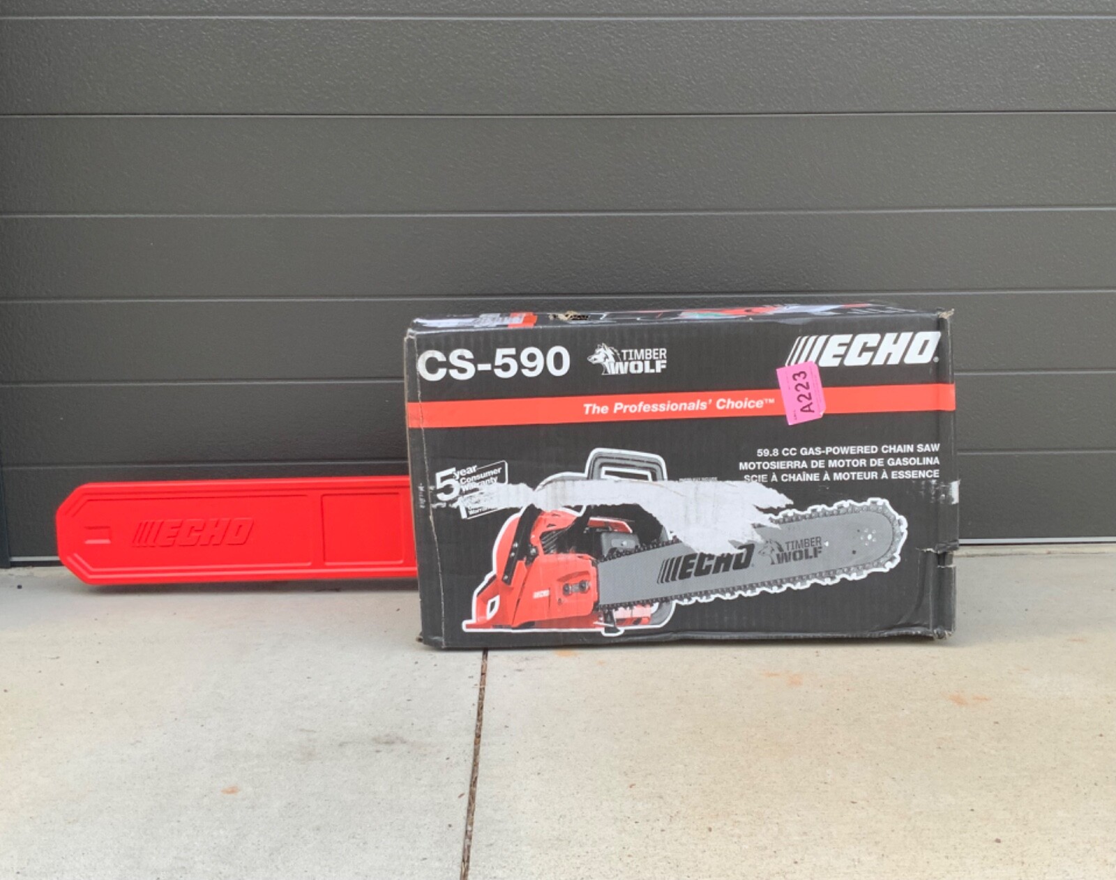 ECHO 20in 59.8cc Gas 2-Stroke Chainsaw | eBay