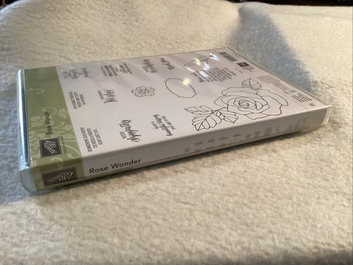 Stampin’ Up! ROSE WONDER 14 Stamps & Framelits 5 Die Set | eBay