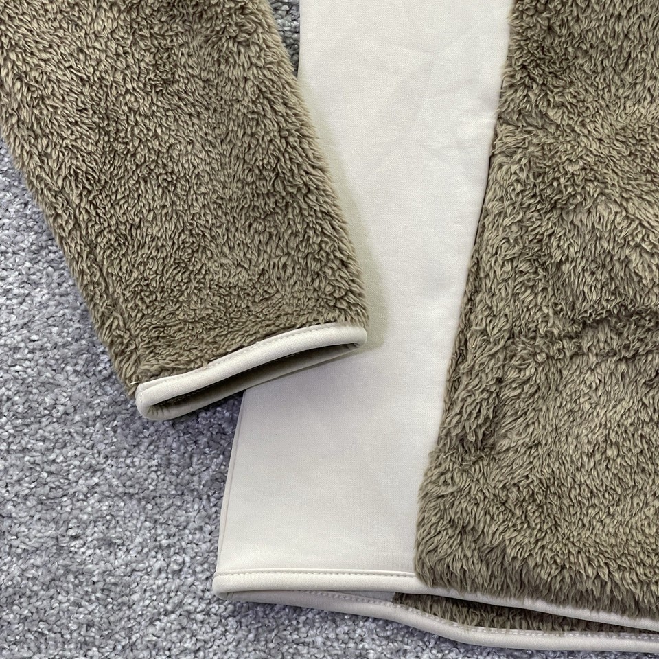 Columbia Jacket Women XL Brown Double Plush Sporty Fleece Full Zip ...