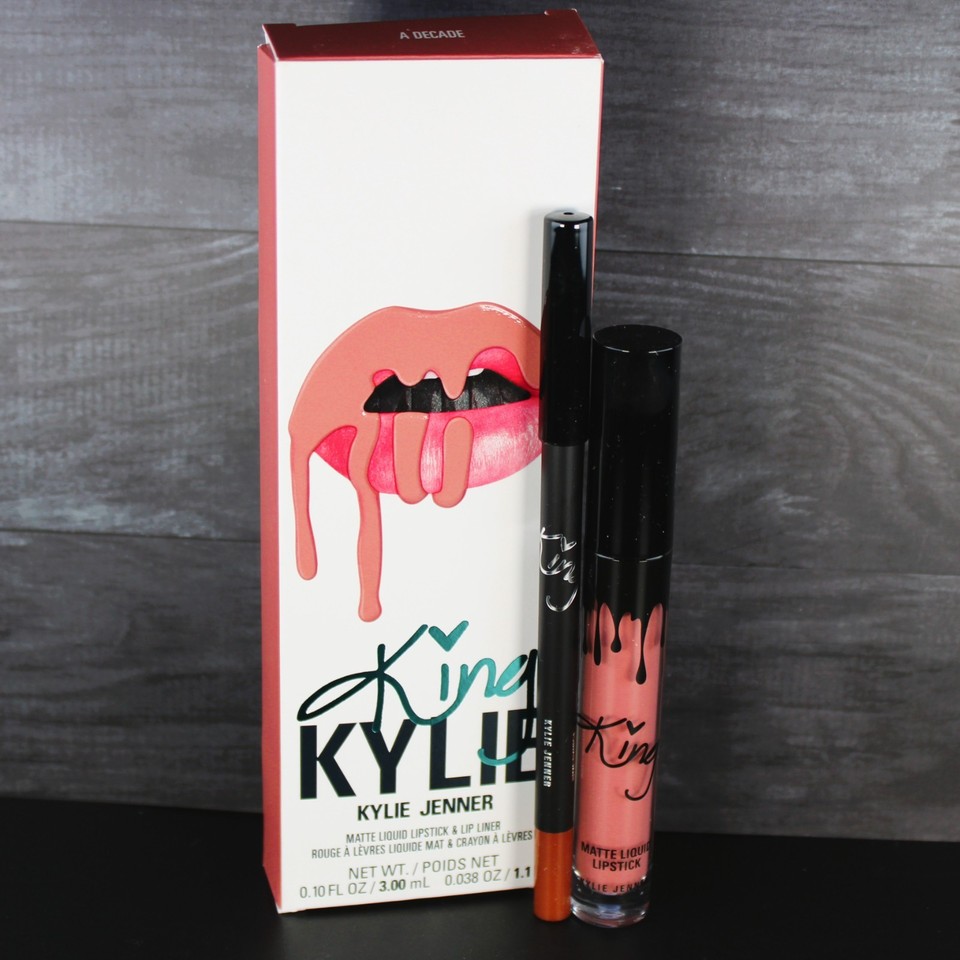 Kylie Jenner King Kylie Lip Kit -Shade A Decade NEW IN BOX | eBay