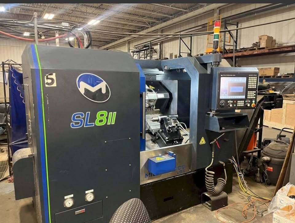 2020 Milltronics SL8 CNC Turning Center Lathe w Tailstock 8" chuck Used | eBay