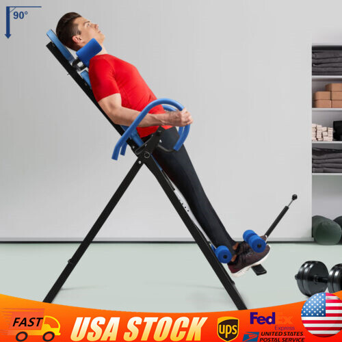Therapy Pad Back Pain Relief Fitness Inversion Table Teeter Stretcher ...