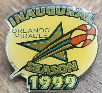WNBA Orlando Miracle Vintage 1999 Inaugural Season Logo Basketball ...