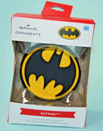 Hallmark BATMAN BAT SIGNAL DC Christmas Tree Ornament | eBay