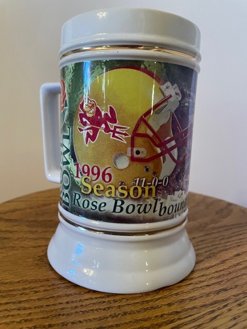 ASU Sun Devil 1996 Undefeated Football Team Mug Rose Bowl Bound | eBay