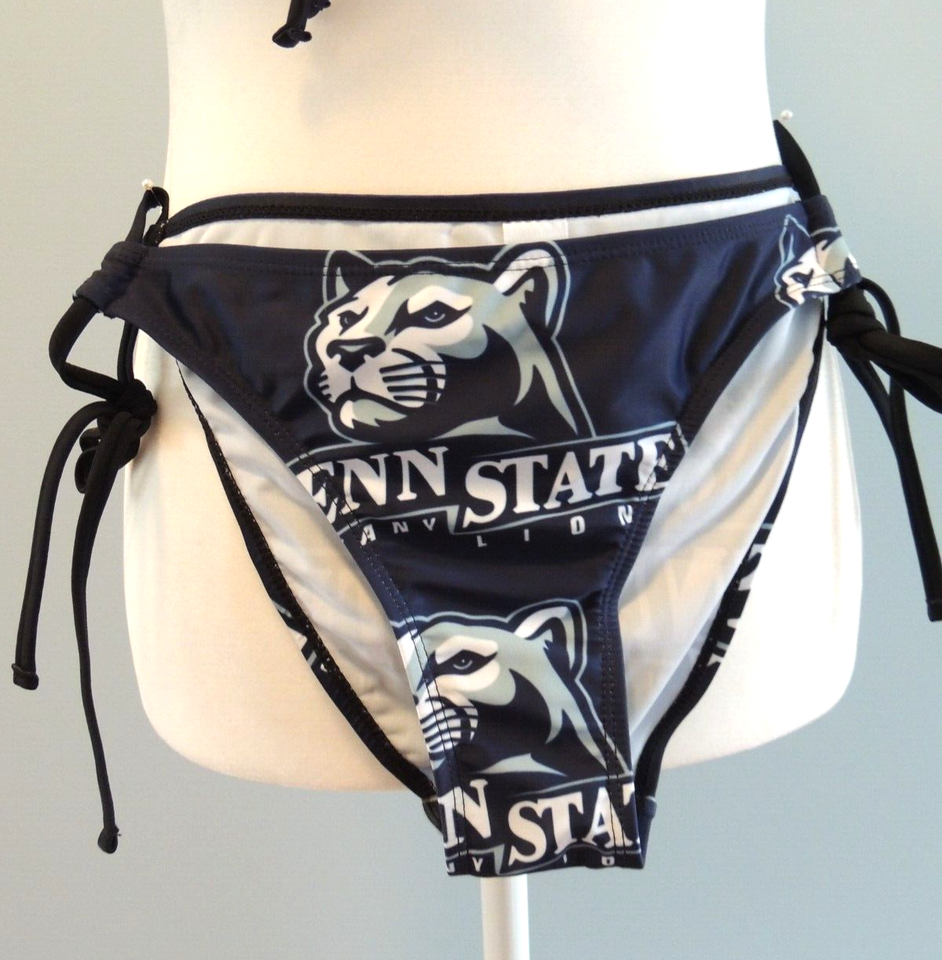 NEW Penn State Nittany Lions Womens String Bikini Size S Swimsuit 2 ...