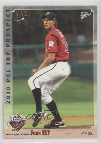 2010 MultiAd Sports Pacific Coast League Top Prospects - #4 John Ely ...
