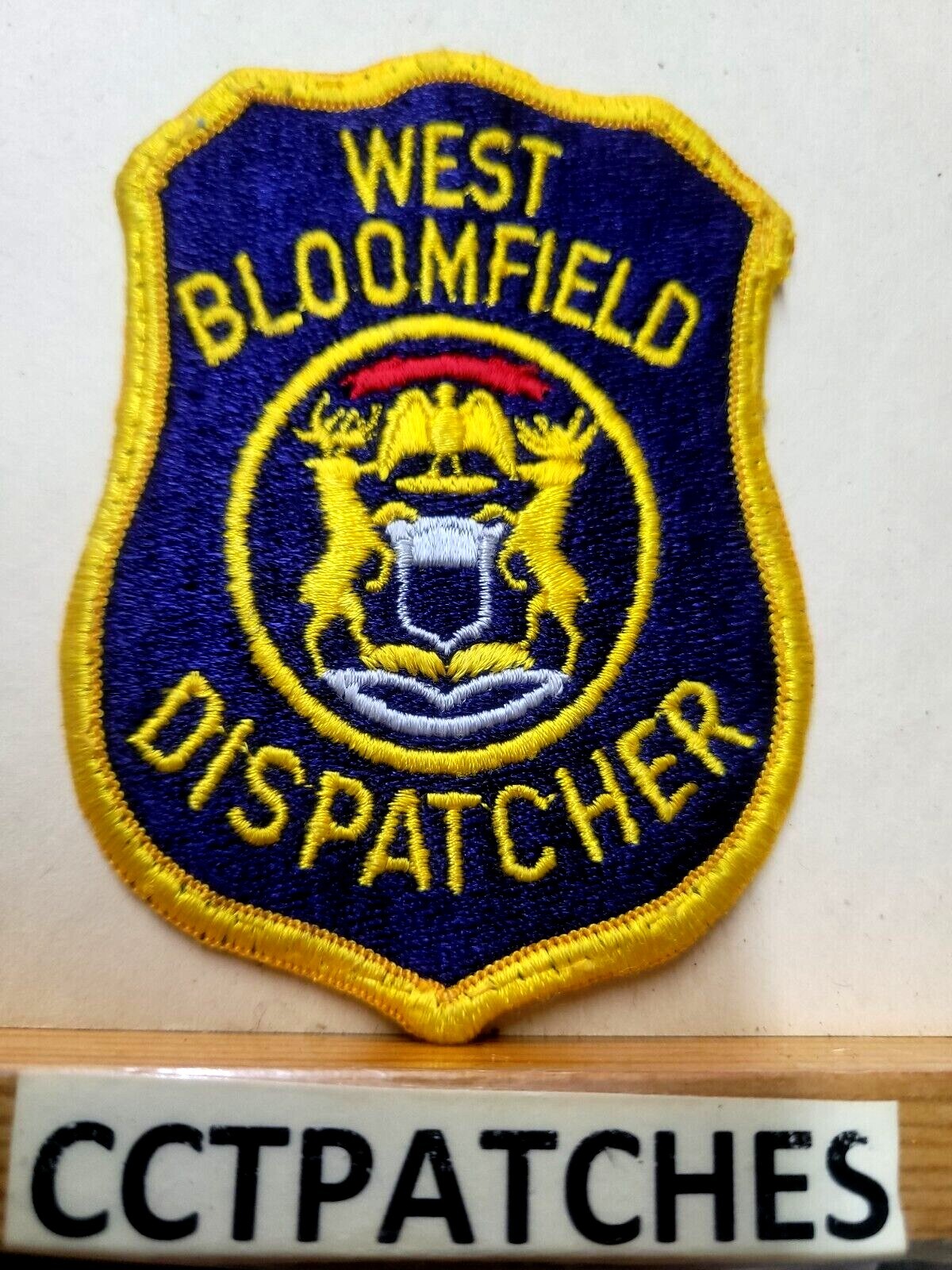 WEST BLOOMFIELD, MICHIGAN DISPATCHER POLICE SHOULDER PATCH MI | eBay