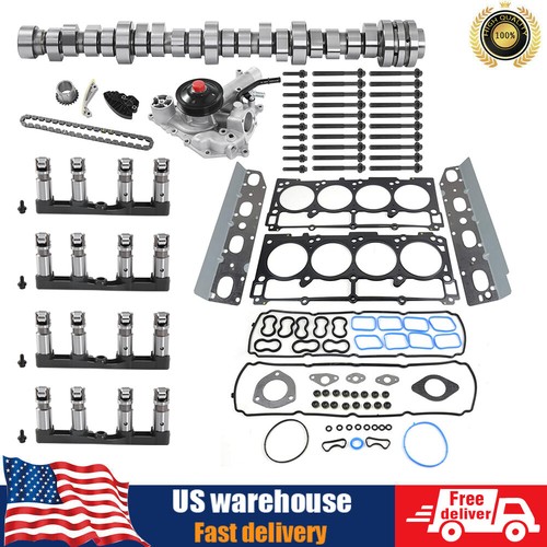 For Dodge Ram 1500 5.7 hemi engine MDS lifters and cam water pump Kit ...