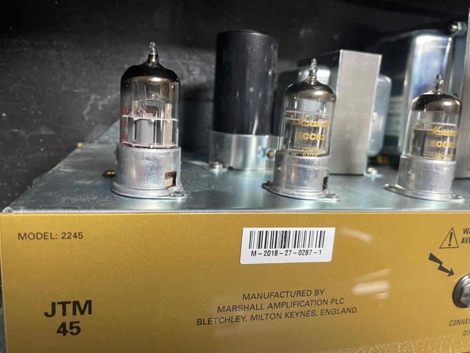 MARSHALL JTM45 model 2245 reissue in perfect condition with Clapton ...