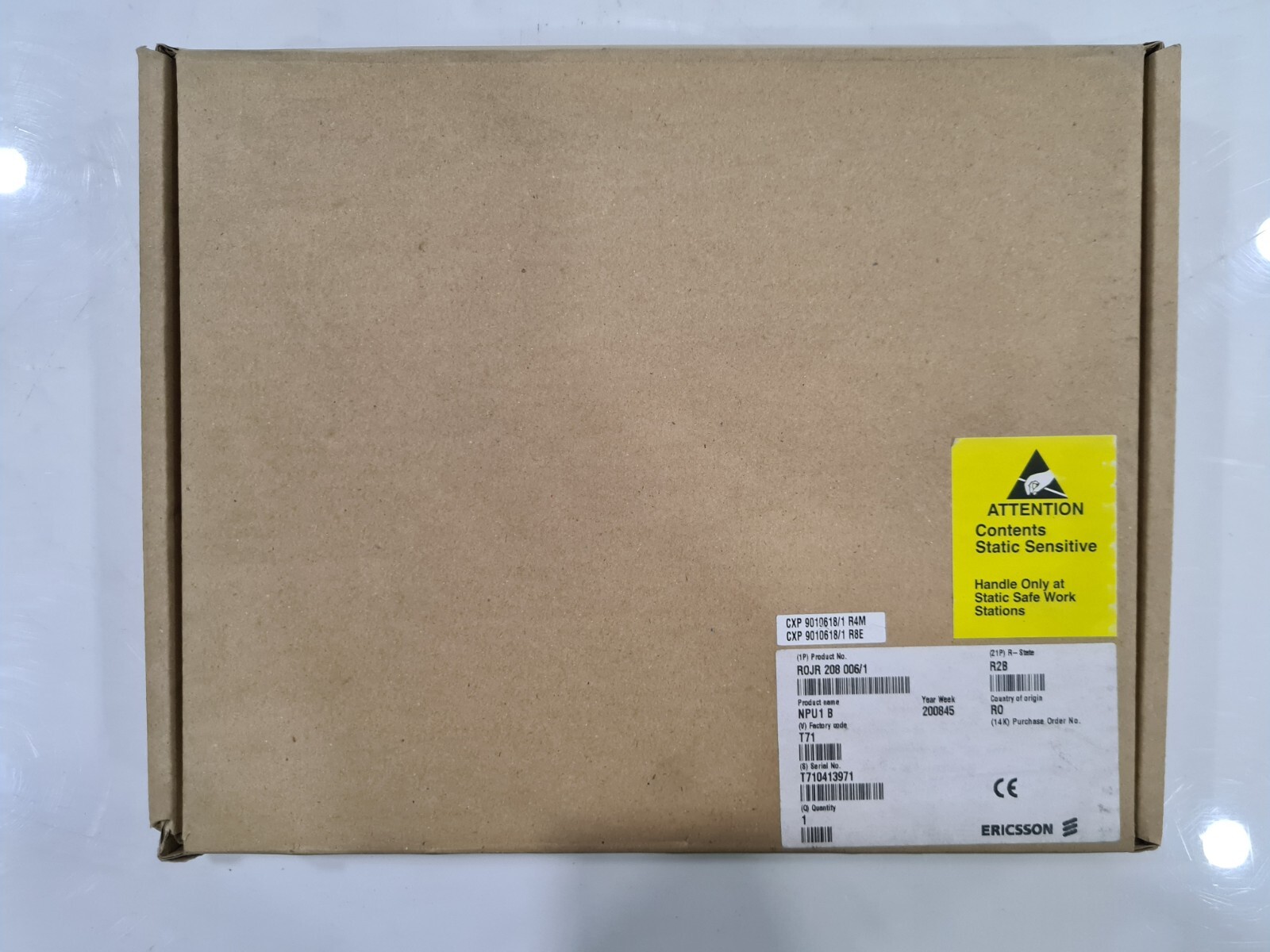 New Ericsson Mini Link ROJR 208 006/1 NPU1 B Via Dhl Express | eBay