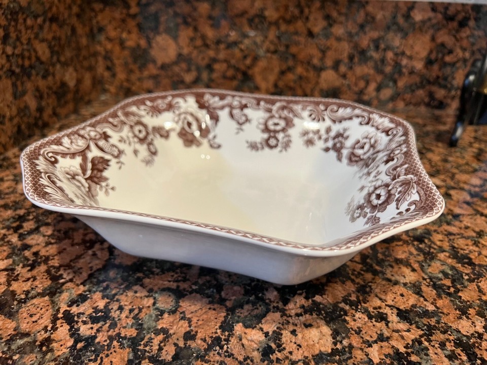 Spode Delamere Square Serving Bowl S3723-A12 - NEW | eBay