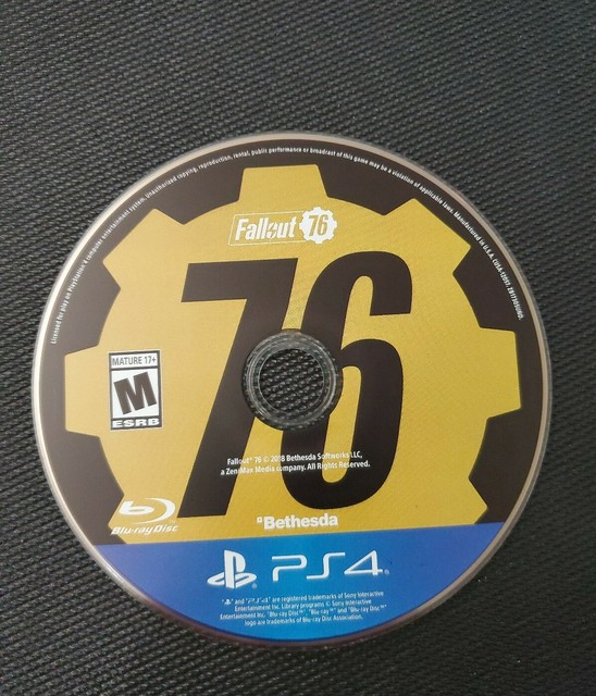 Fallout 76 PS4 Game Disk Only | eBay