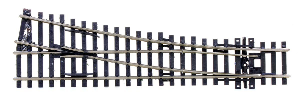 PECO 'OO' GAUGE LOT OF 6 ASSORTED L & R HAND TURNOUT TRACK PIECES | eBay