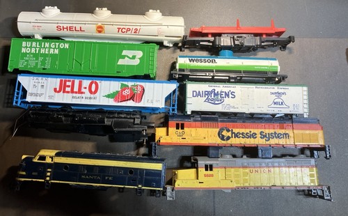 TYCO HO Trains Engine Freight Cars Parts Lot | eBay