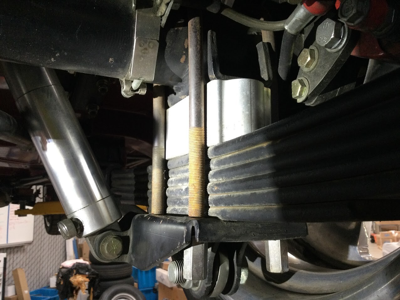 UNIVERSAL 2" DROP REAR LOWERING BLOCKS CHEVY FORD DODGE | eBay