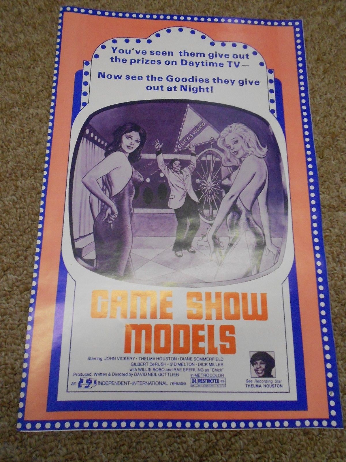 GAME SHOW MODELS (1977) JOHN VICKERY ORIGINAL PRESSBOOK | eBay