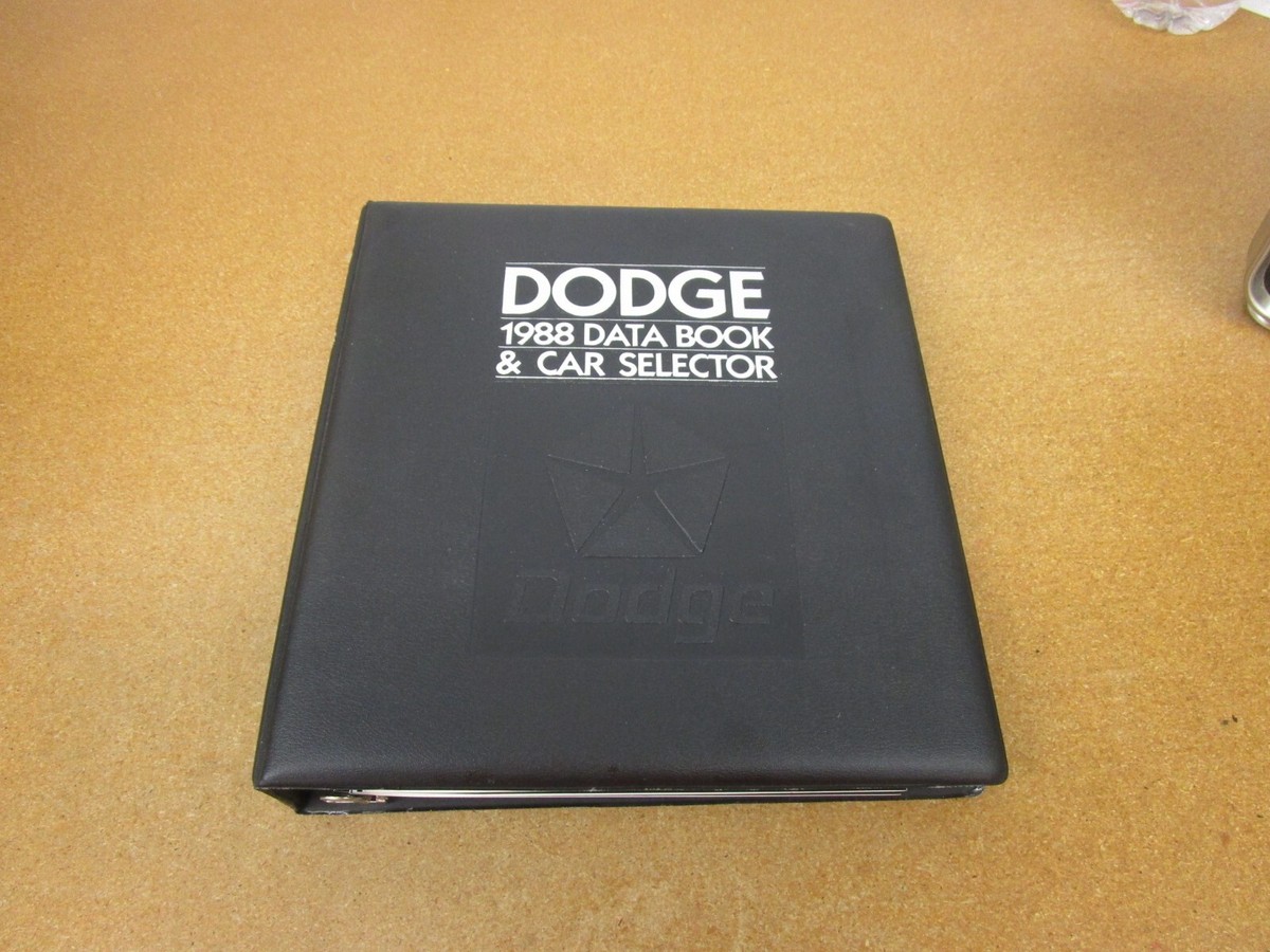 1988 Dodge D100 Data