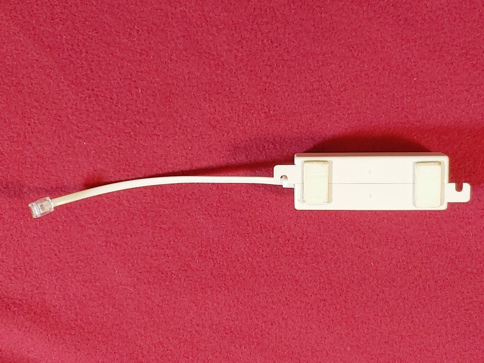 5 Way Phone Outlet Telephone Phone Modular Jack Splitter Adapter Beige ...