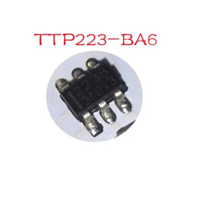 10pcs SOT23-6 SMD ORIGINAL NEW TOUCH PAD DETECTOR IC TTP223-BA6 (Mark ...