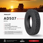 2 Tires 11R22.5 Amulet AD507 Drive 16 Ply 11225 11 22.5 Commercial ...